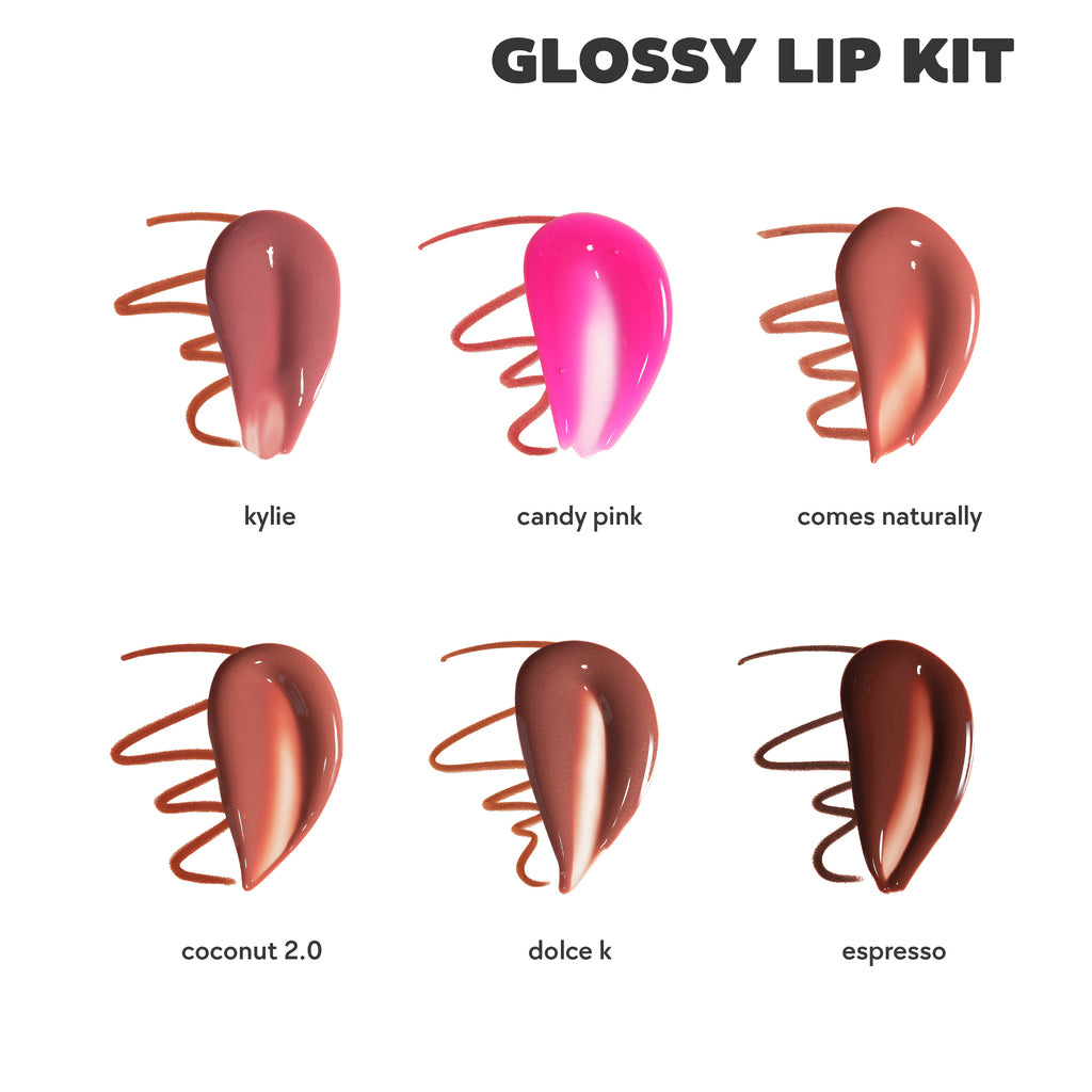 Glossy Lip Kit & Hybrid Blush Duo – Kylie Cosmetics