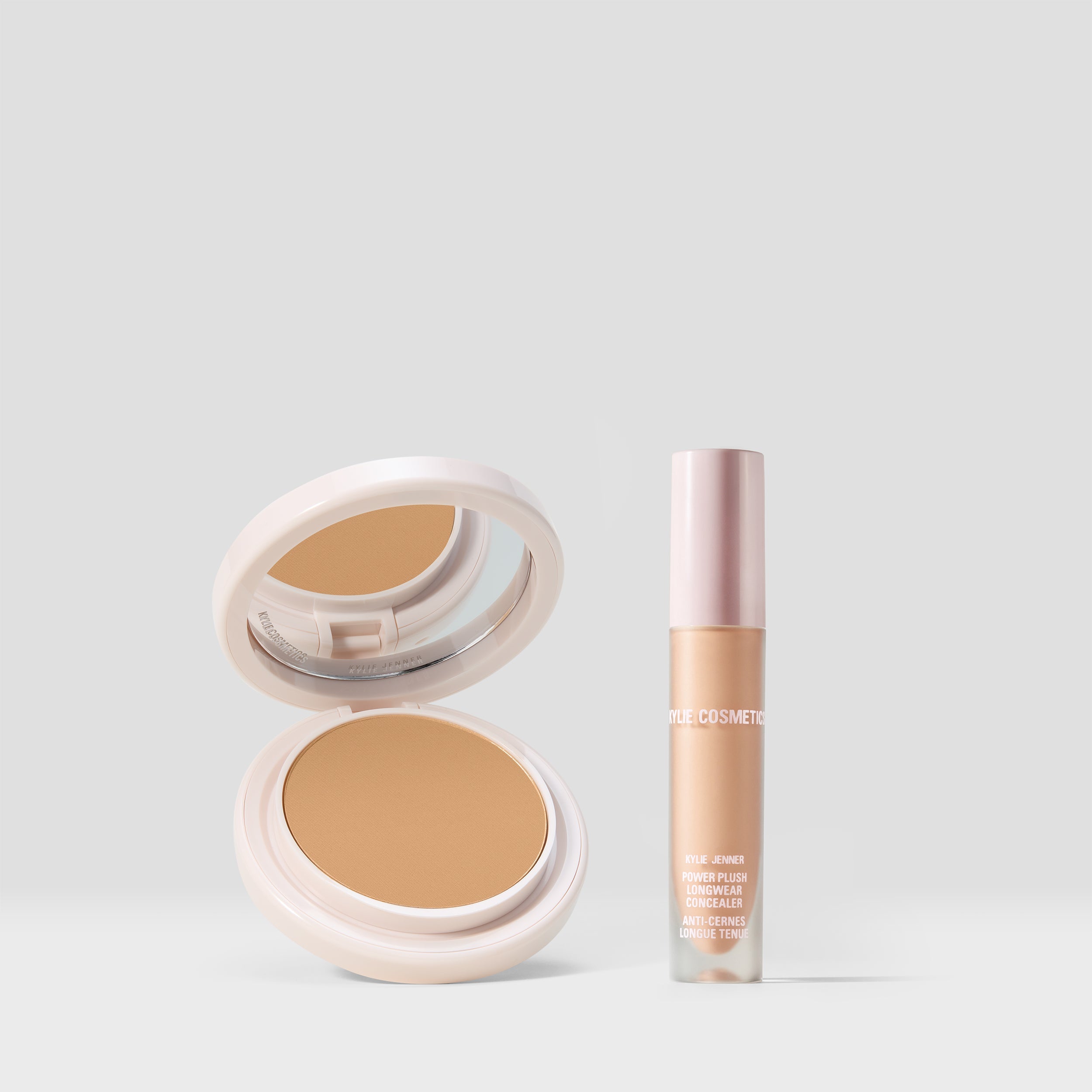 Natural Blur Powder Foundation Power Plush Concealer Duo Kylie Cosmetics